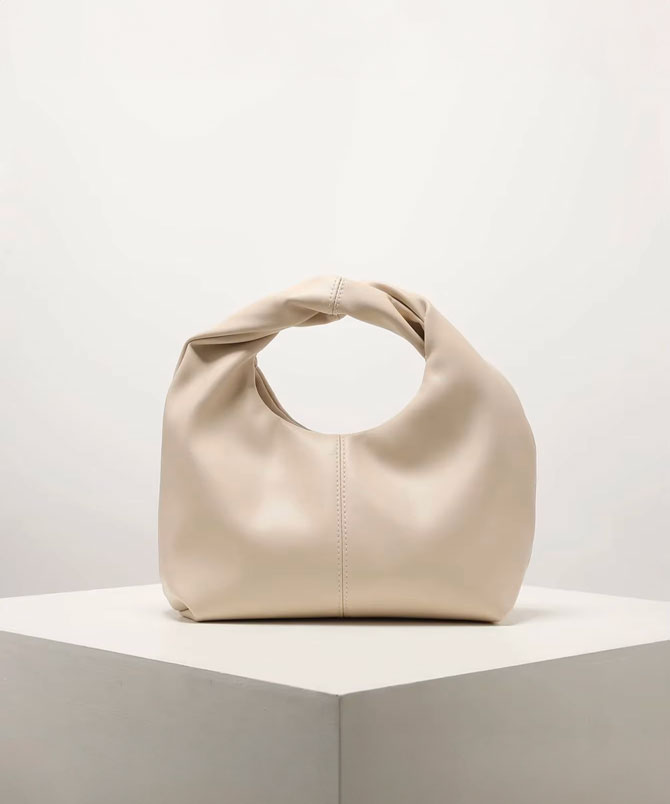 Beige Luna Loop Bag - TORFEO